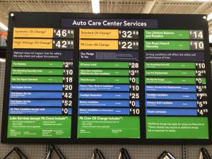 Walmart Oil Change Prices List 2025 Near Me Cost for Full Synthetic ...