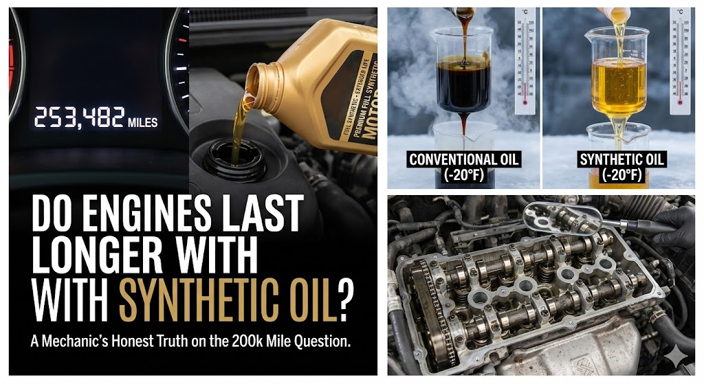 Do Engines Last Longer with Synthetic Oil? (The 200k Mile Question)