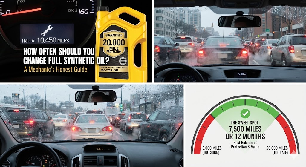 How Often Should You Change Full Synthetic Oil in 2026? (A Mechanic’s ...