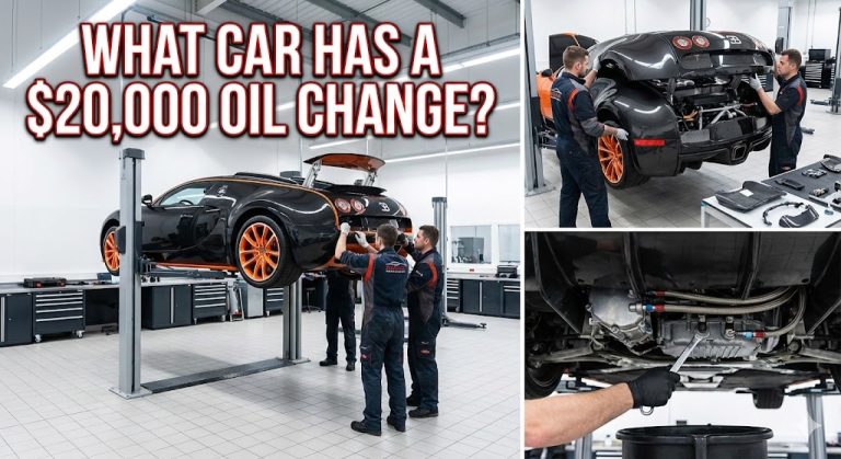What Car Has a $20,000 Oil Change? (A Mechanic Explains the Madness)
