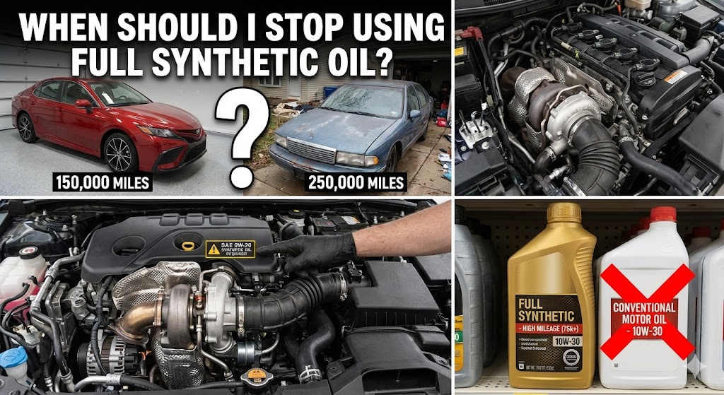 When Should I Stop Using Full Synthetic Oil? (A Mechanic's Honest Advice)